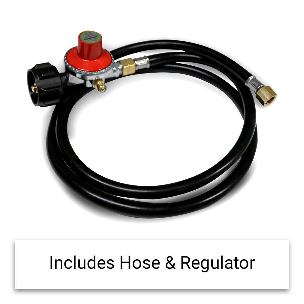 Bayer BHG550 55KW Industrial Gas Heater with Regulator