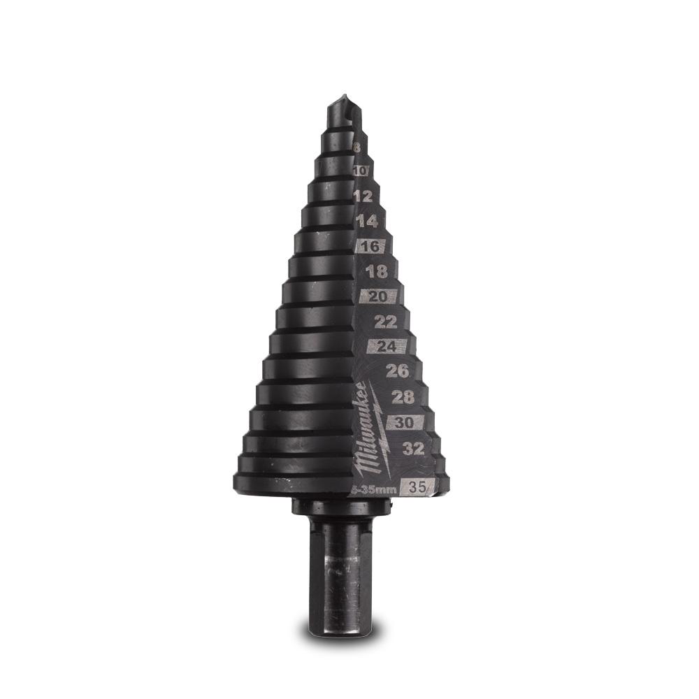 Milwaukee 48899395 6mm - 35mm M35 Cobalt AlCrN Step Drill Bit