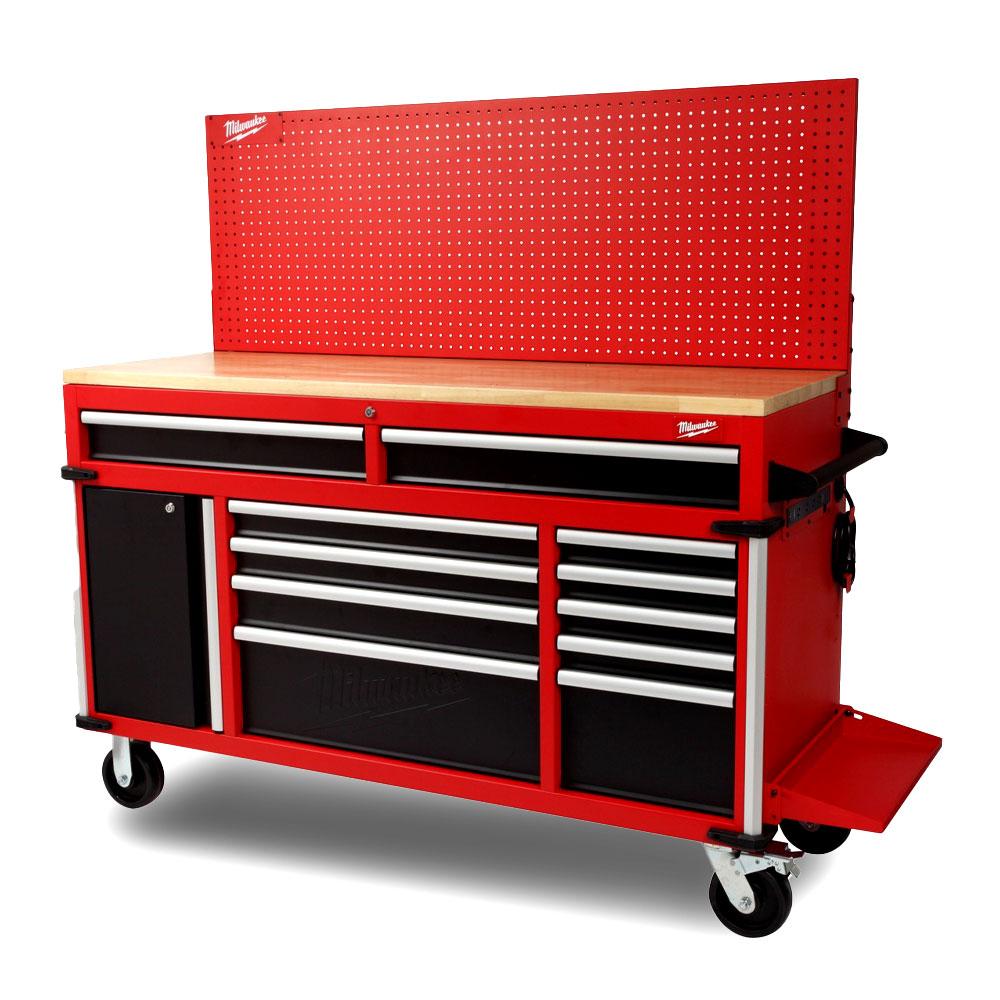 Milwaukee 48228563W 1549mm (61") Wood Top Mobile Work Station