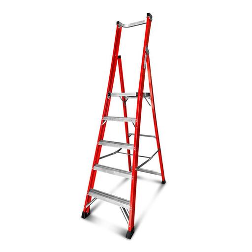 Climbrite CSTEP5ECO 1.5m 5-Step Eco Fibreglass Platform Ladder