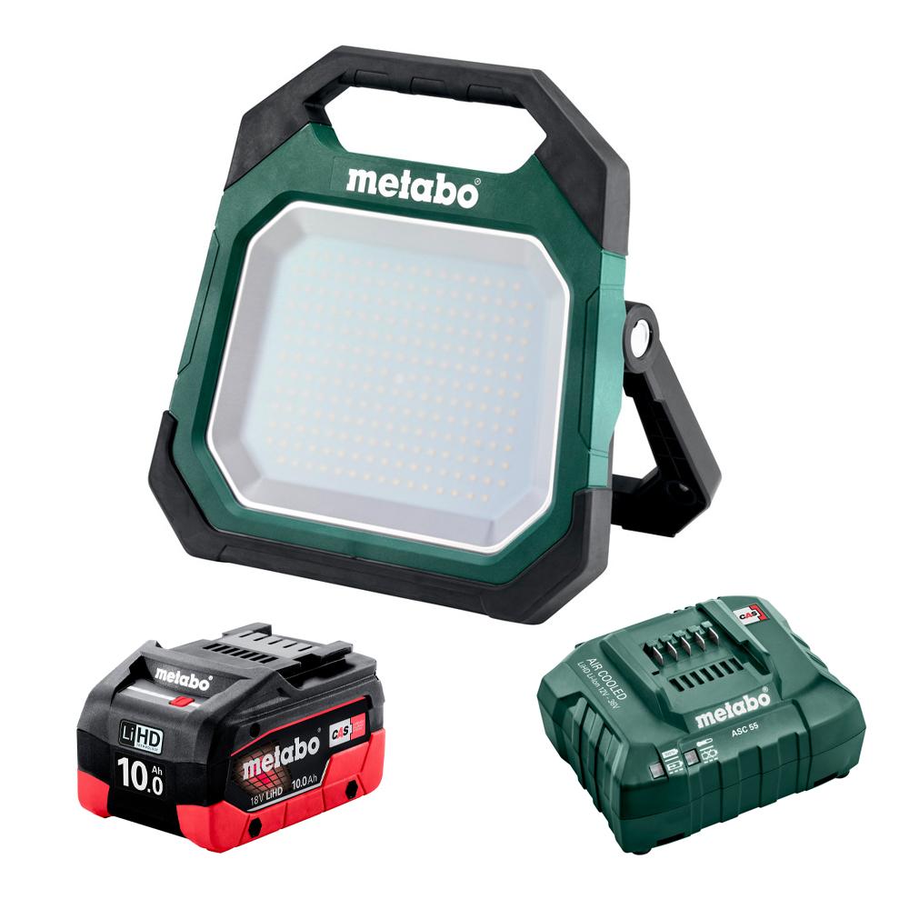 Metabo AU60150600 18V 10Ah Li-ion Cordless Compact 10000 Lumen LED Work ...