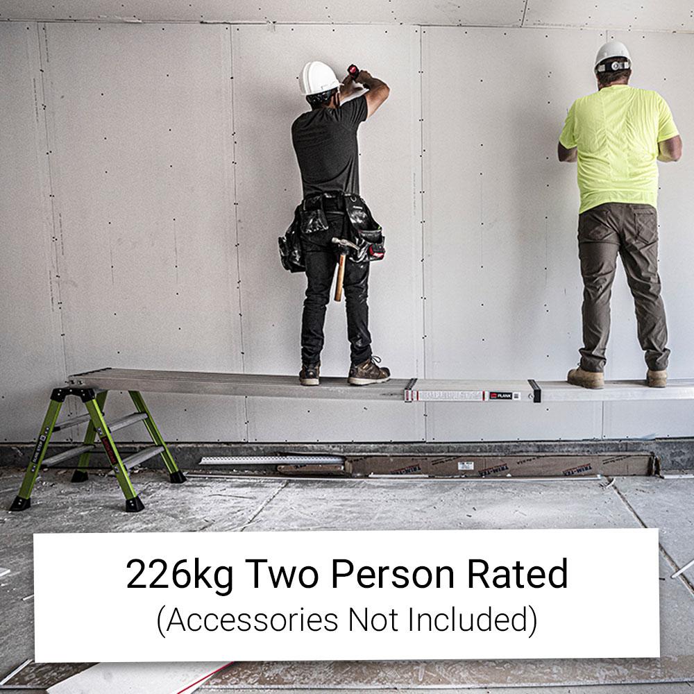 Little Giant Ladder Systems 11915 2.7m - 4.5m 226kg Two Person Rated ...