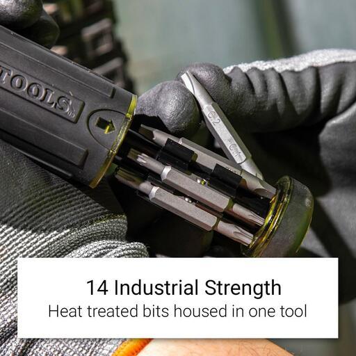 Klein A-32305 15-in-1 Multi-Bit Ratcheting Screwdriver