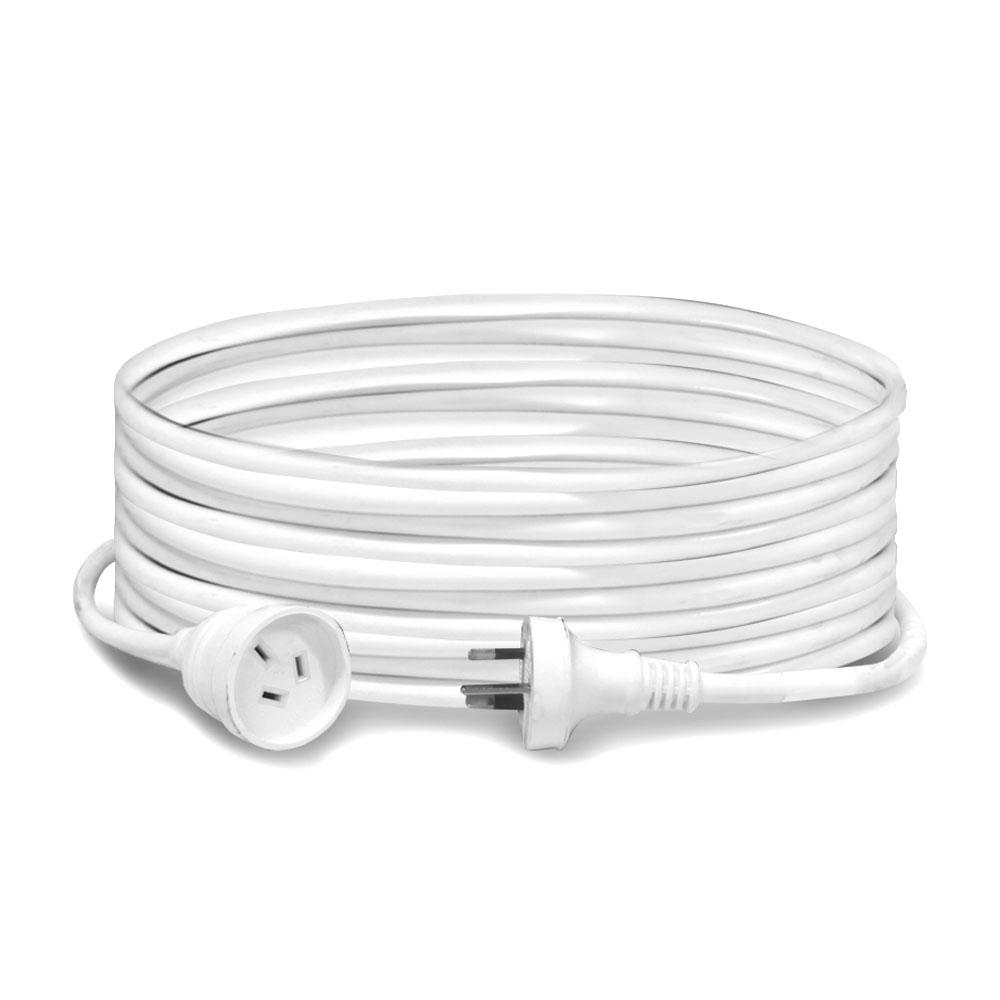 Bayer BWE10M 10m 250V 10A White Household Duty Extension Lead