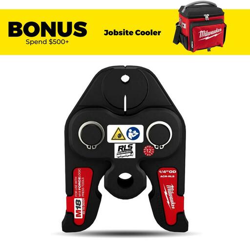 Milwaukee M18HPT-ACRRLS06 M18 1/4" RLS ACR Press Jaw for M18™ FORCE ...