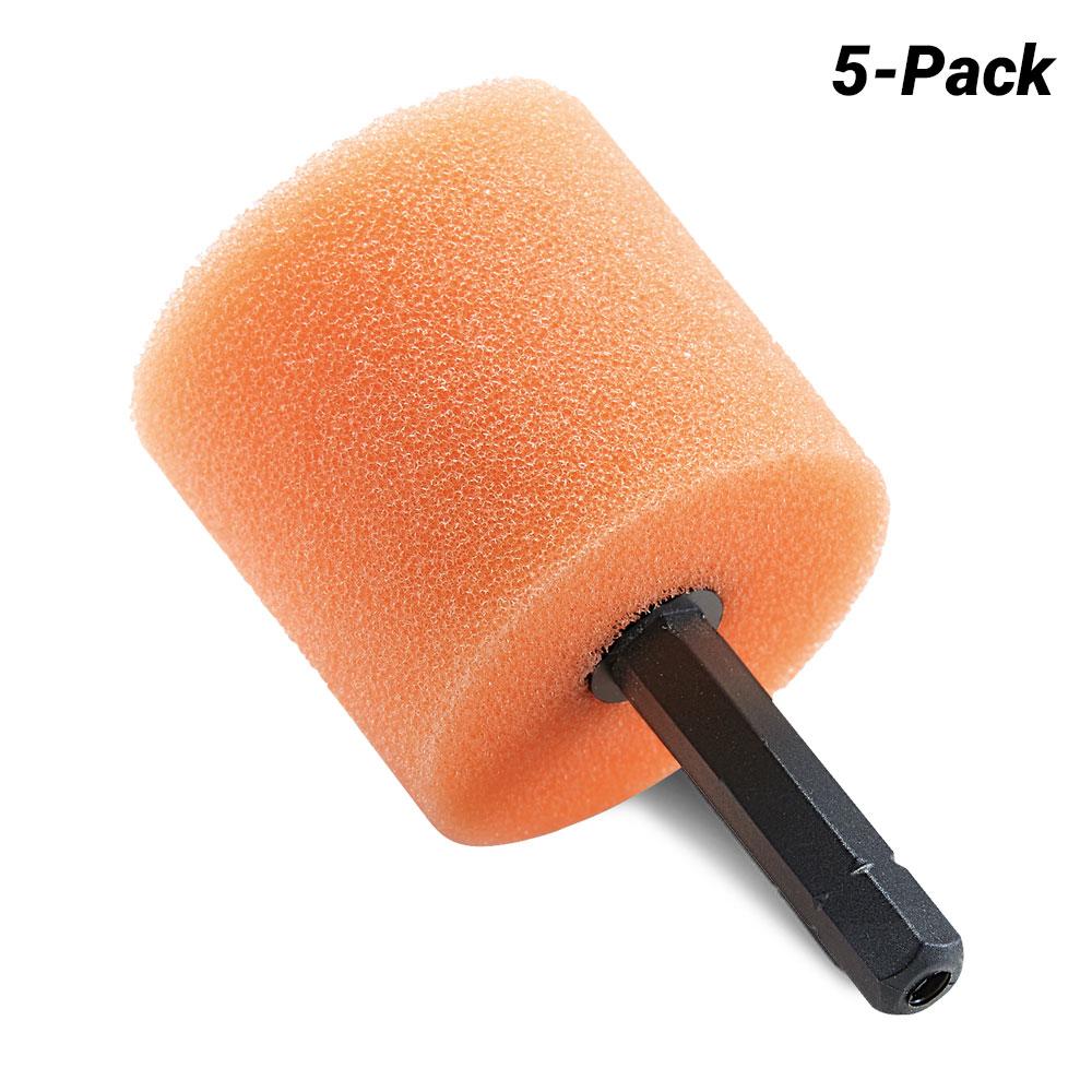 Flex PZ-O35-HEX-VE5 (517771) 5-Pack Polishing Orange Fine Sponge