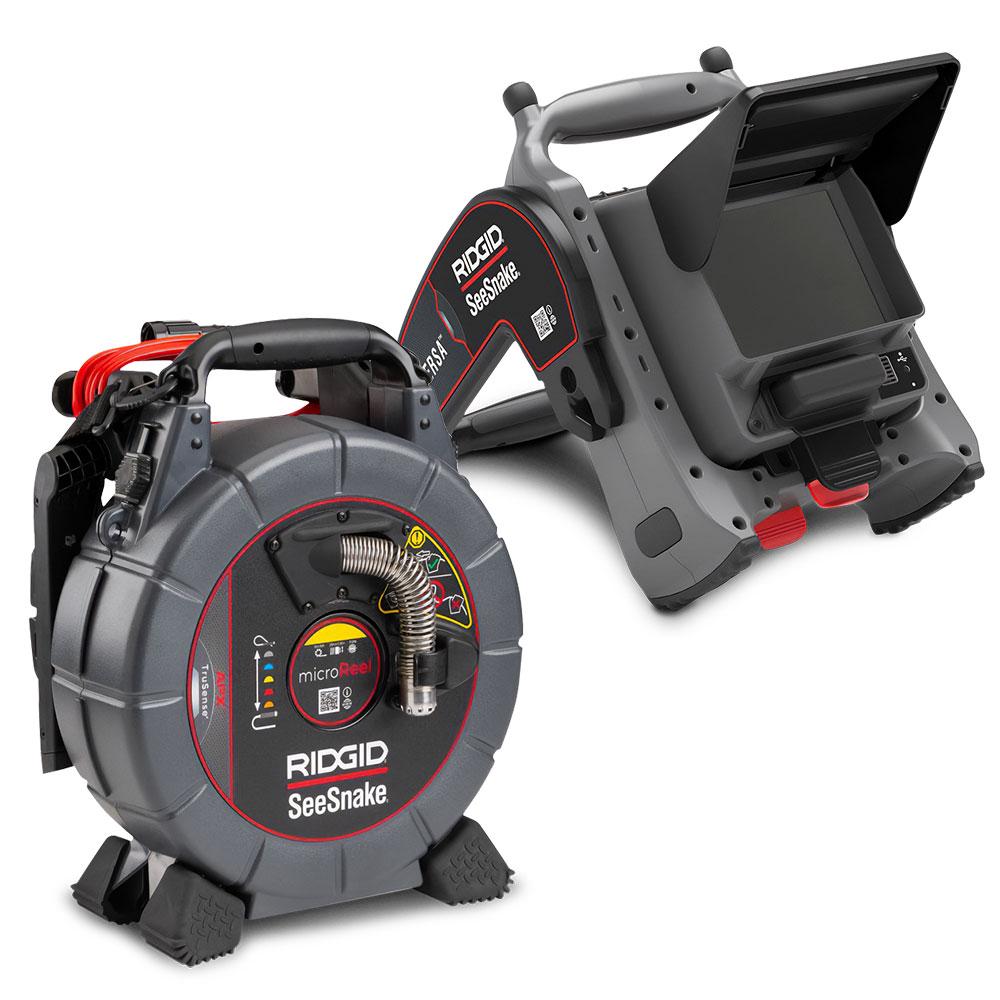 Ridgid 70808 + 64943 30m SeeSnake MicroReel APX with TruSense ...