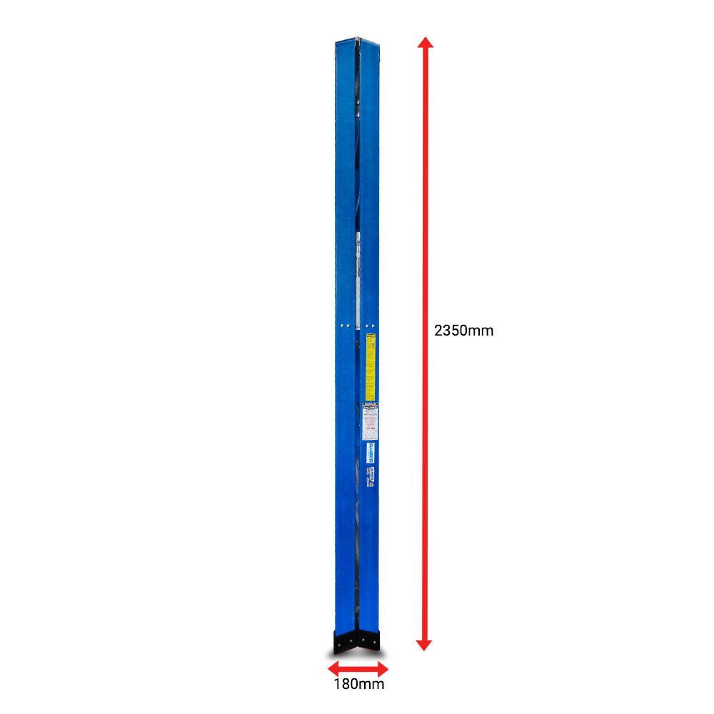 Climbrite CDSTEP7 2.4m 7-Step Fibreglass Double Sided Ladder
