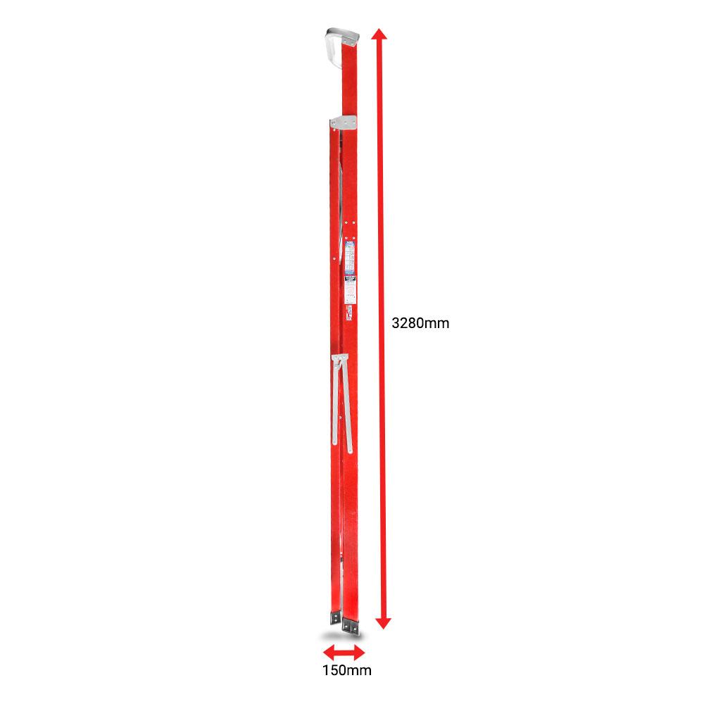 Climbrite CSTEP7ECO 2.1m 7-Step Eco Fibreglass Platform Ladder