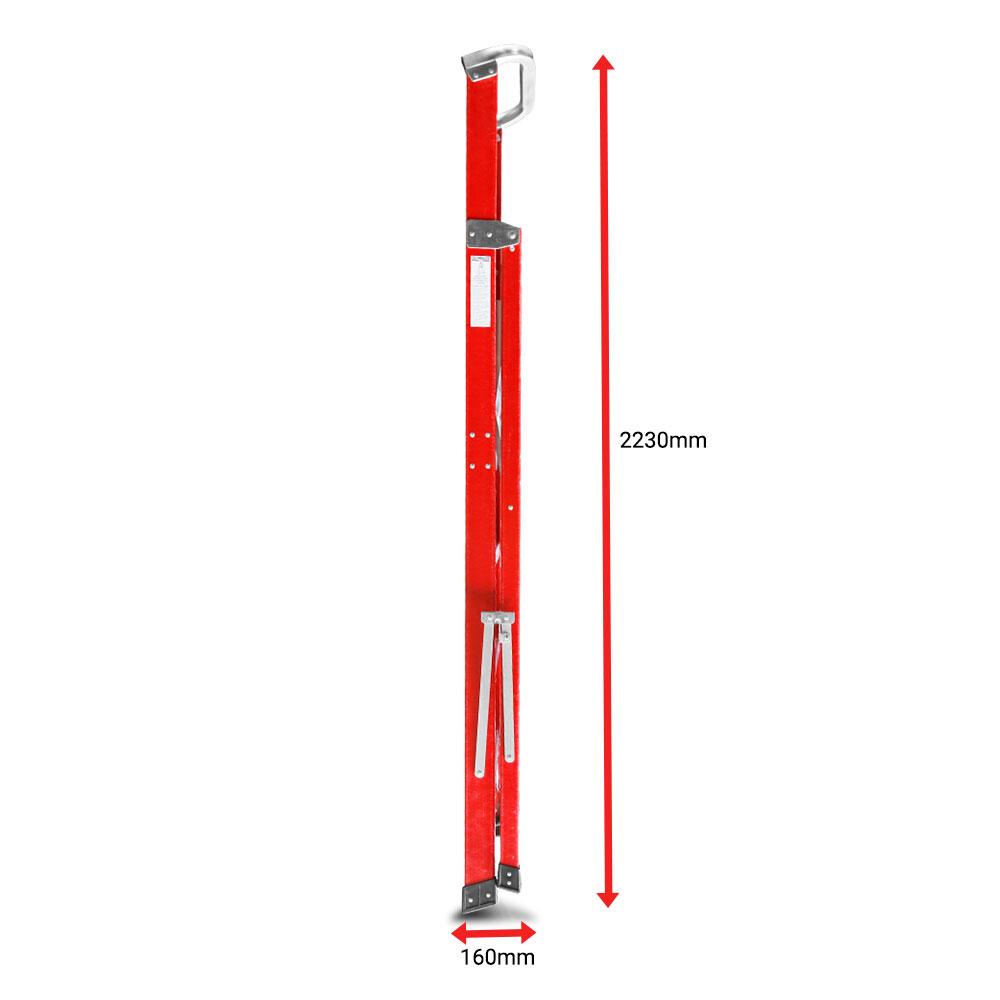 Climbrite CSTEP4ECO 1.2m 4-Step Fibreglass Platform Ladder
