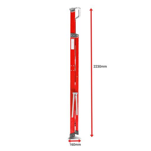Climbrite CSTEP4ECO 1.2m 4-Step Fibreglass Platform Ladder