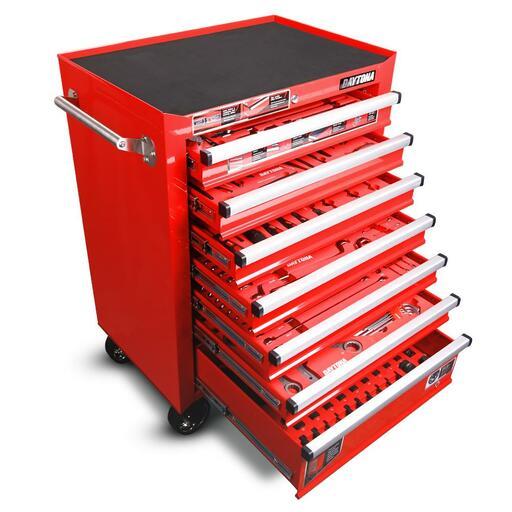 Daytona D360PS 360pce Red Mechanical Tool Box Set With 6 Drawer Tool ...