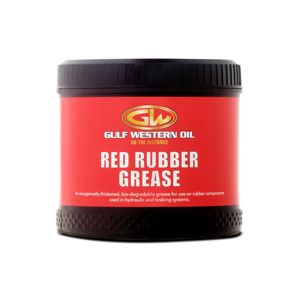 Gulf Western 40539 500g Red Rubber Grease