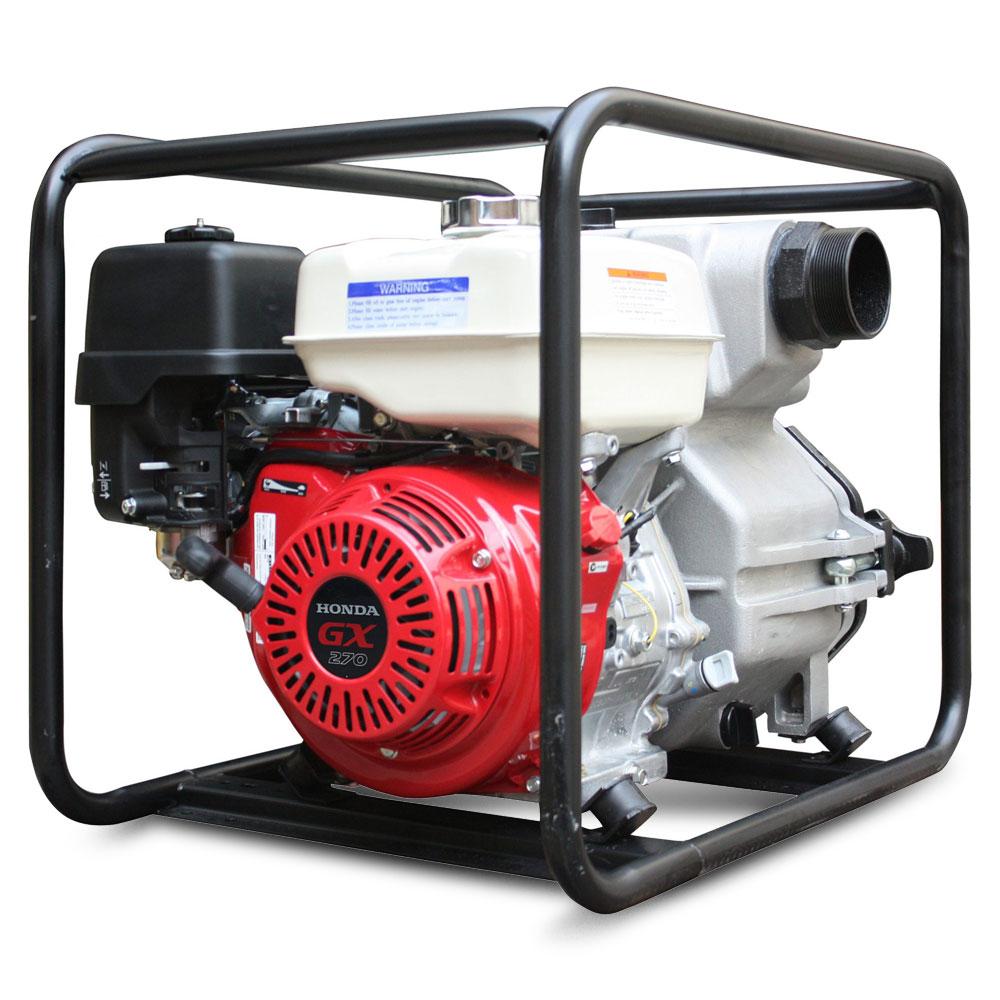 Water Master MH30T-2 6.3kW 3" Trash Pump Powered by Honda GX270