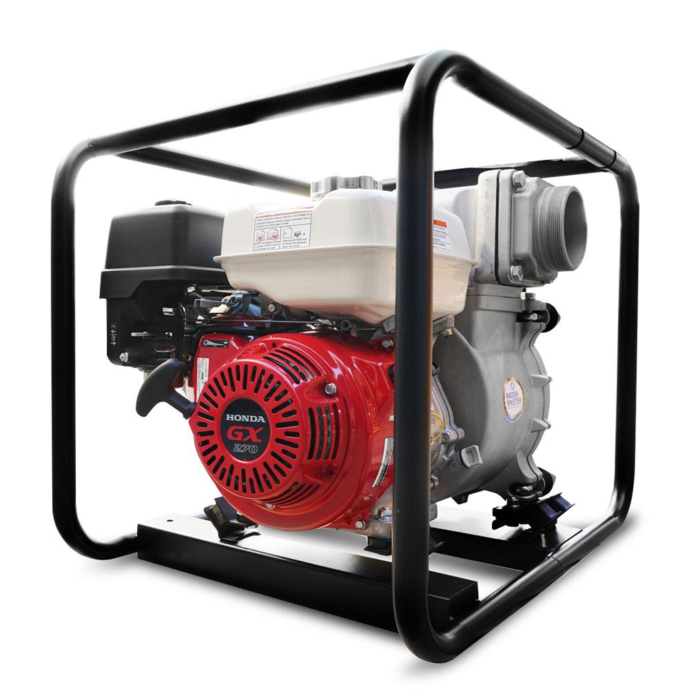 Water Master MH40T-2 8.4HP 4" Trash Pump Powered by Honda GX270