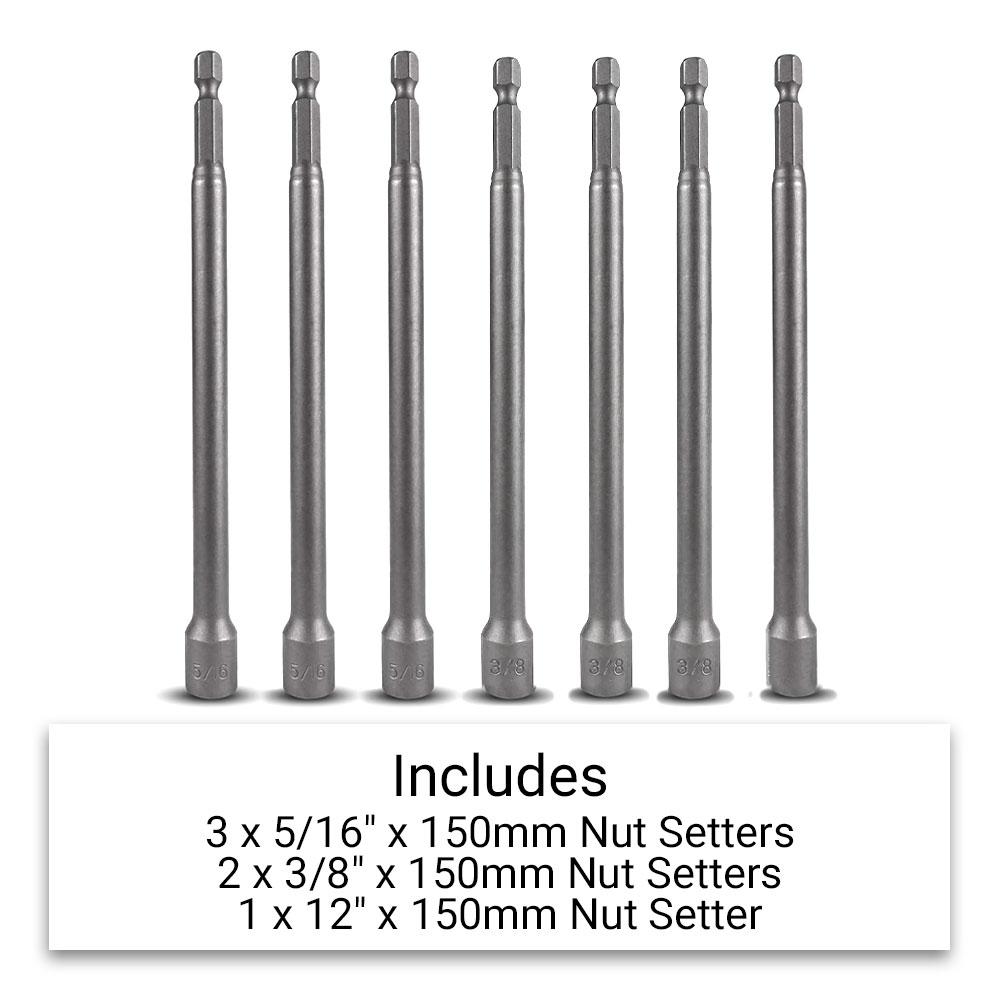 Xtorque X24INSET Platinum 24pce Magnetic Power Impact Ball/Nut Setter ...