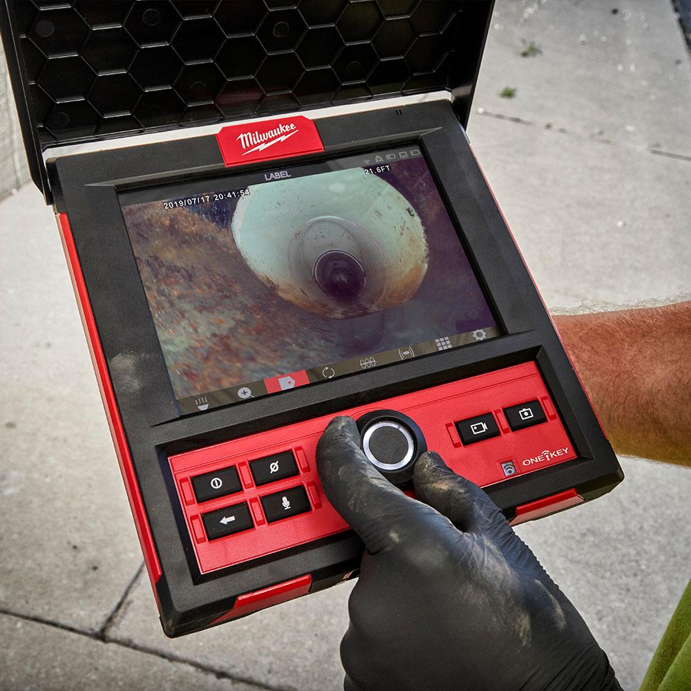 Milwaukee M18SISH0+M18SIC60100+M18SIM0 18V Li-ion Cordless 60m Pipeline ...