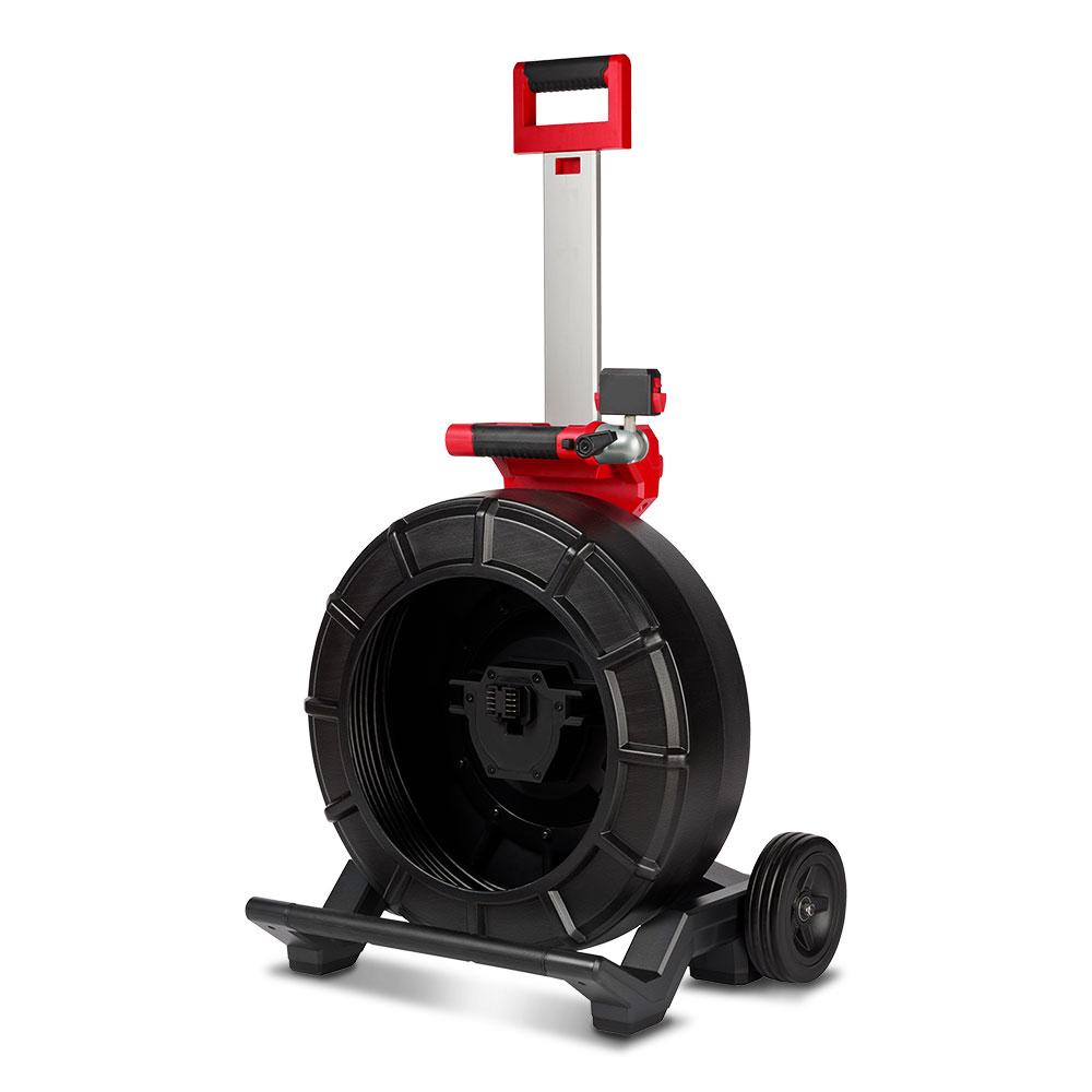Milwaukee M18SIC60100 18V Li-ion Cordless 60m (200ft) Mid-Stiff Pipeline Inspection Reel - Skin Only