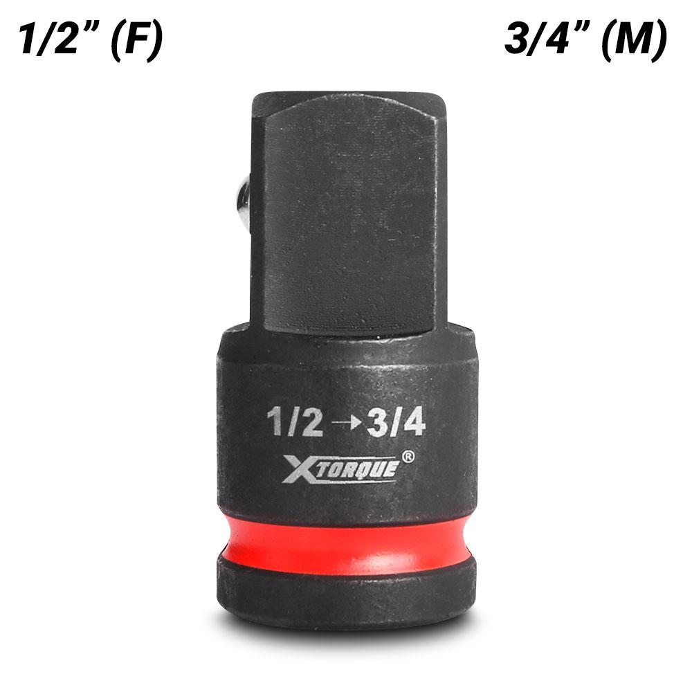 Xtorque X1234MA 1/2" F - 3/4" M Drive Impact Adapter