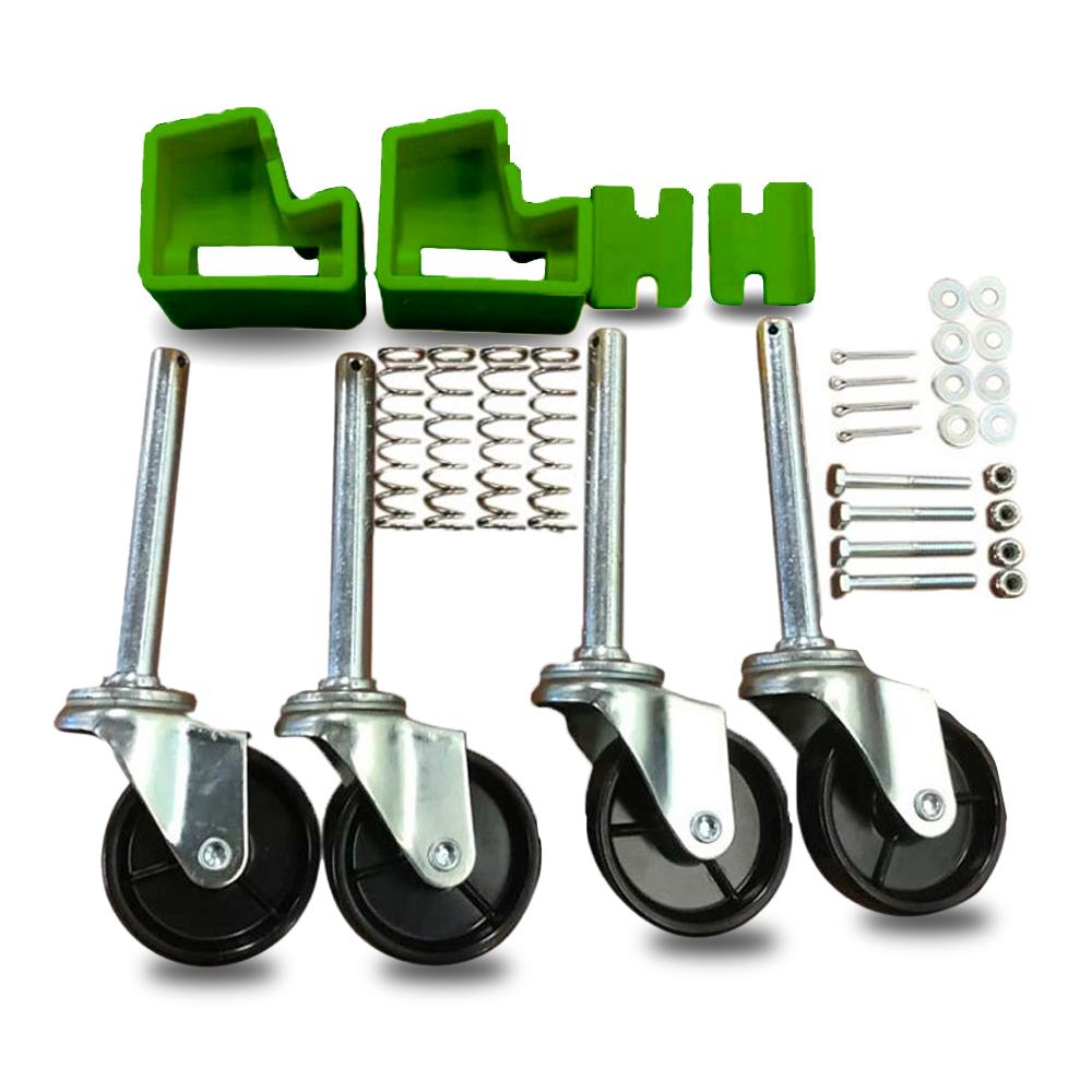 Bailey FS13993 Aluminium Pro Castor Wheel Kit (Green) to suit FS13937 ...