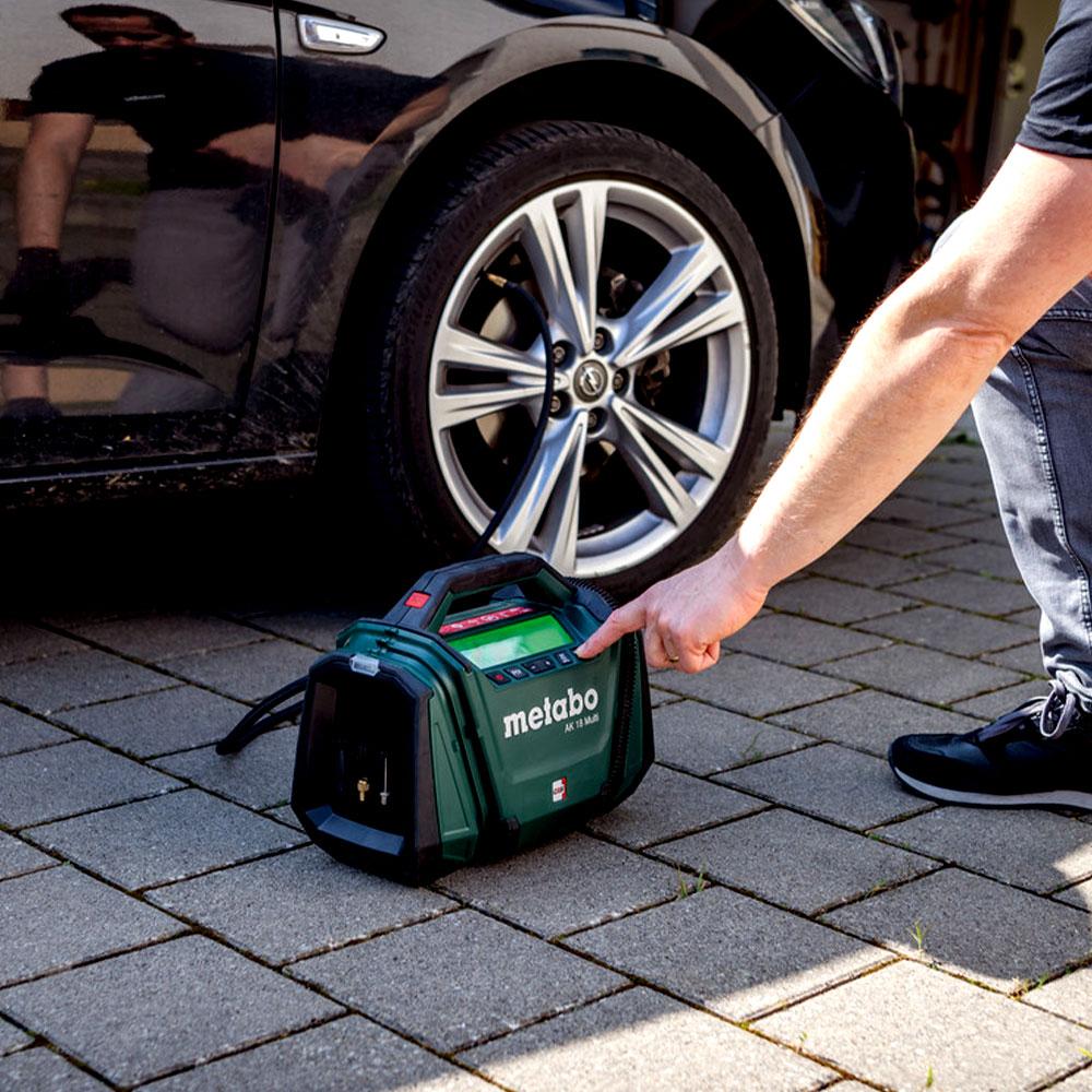 Metabo AK 18 MULTI (600794850) 18V Li-ion Cordless Air Compressor ...