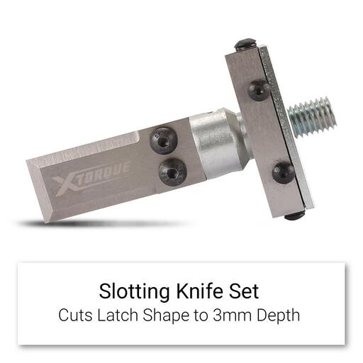 Xtorque XDLCHI Door Latch Chisel Set