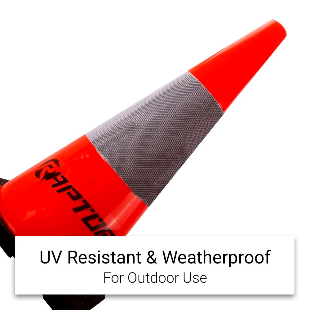 Raptor RC700 700mm Hi-Vis Traffic Cone - Orange