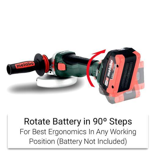 Metabo WVB 18 LT BL 15-125 Quick (601731850) 18V Li-ion 125mm (5 ...