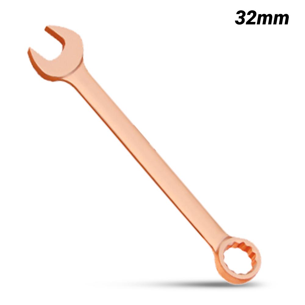 T&E Tools CB135-32 32mm (1") Copper Beryllium Combination Wrench