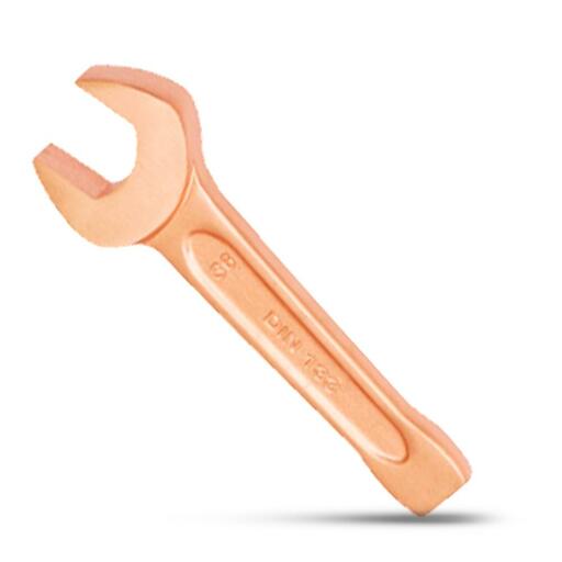 T&E Tools CB141-24 24mm (0.9") Copper Beryllium Open End Striking Wrench