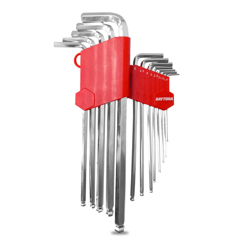 Daytona D13MMBD 13pce Metric Magnetic Ball Drive Hex Key Set
