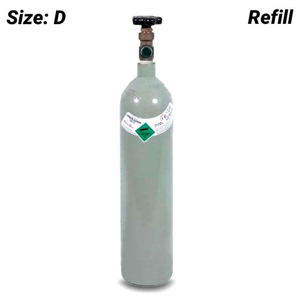SpeedGas CO2DR D Size CO2 Food Grade Carbon Dioxide - Refill Only