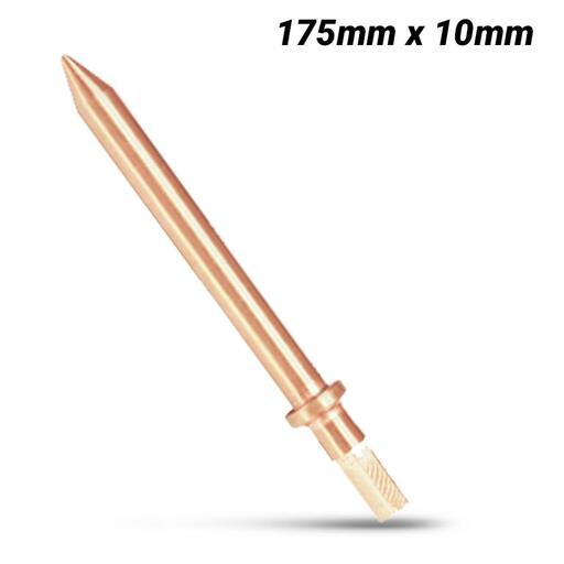 T&E Tools CB226-1004 175mm x 10mm Taper Point Pneumatic Chisel