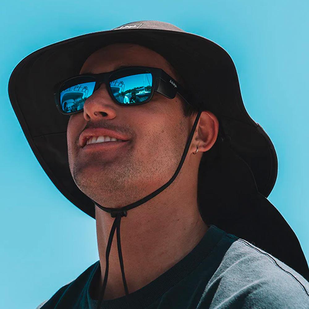 SafeStyle WTWB Worksite To Weekend Black Flap Bucket Hat