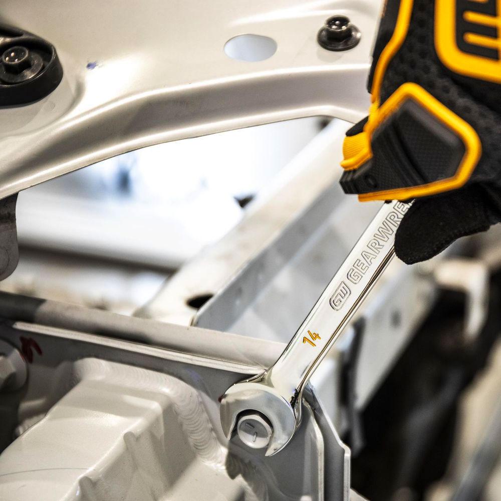 GEARWRENCH 87027 10pce 12 Point Metric 90T Reversible Ratcheting Wrench Set