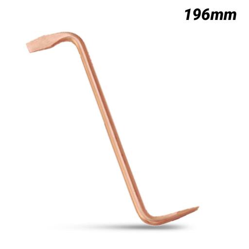 T&E Tools CB259-1006 196mm (7.7") x 10mm (0.3") Slotted Copper ...