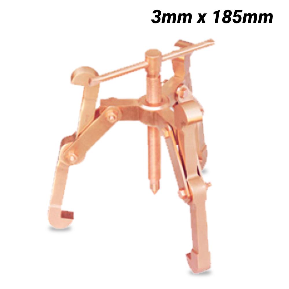 T&E Tools CB273-1004 150mm (6") Copper Beryllium Three Leg Puller