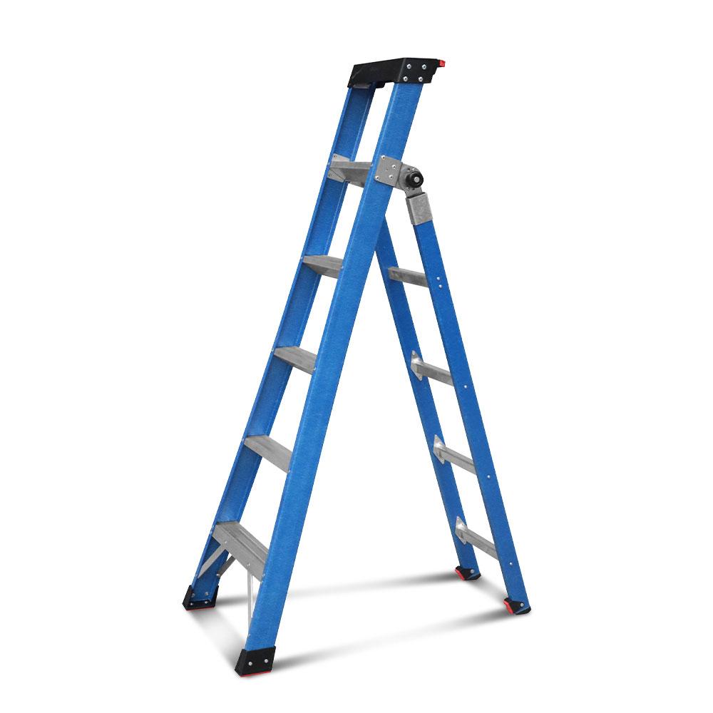 Climbrite CFL6SM 6 Step 1.8m 3-In-1 Fibreglass Industrial Ladder