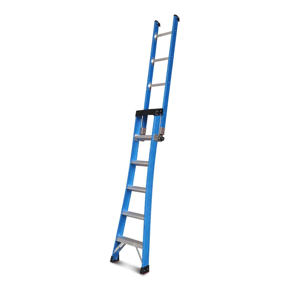 Climbrite CFL6SM 6 Step 1.8m 3-In-1 Fibreglass Industrial Ladder