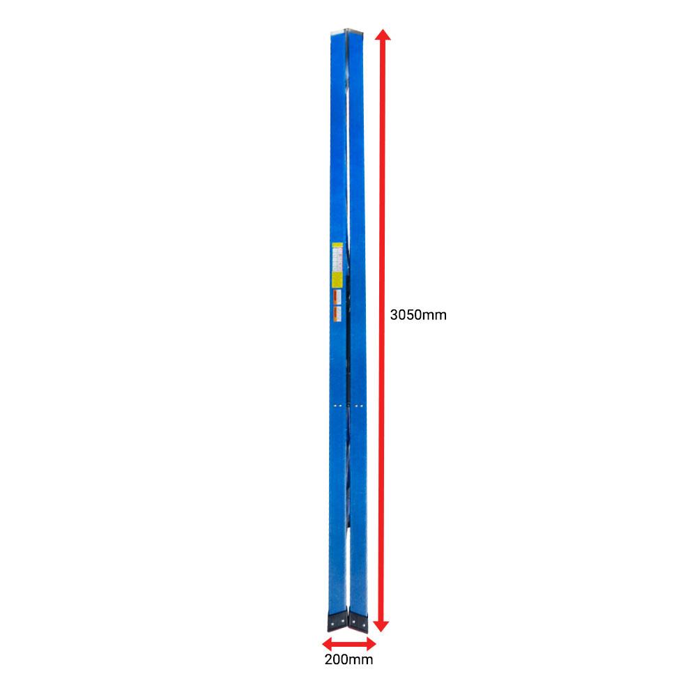 Climbrite CDSTEP9 3.0m 9-Step Fibreglass Double Sided Ladder