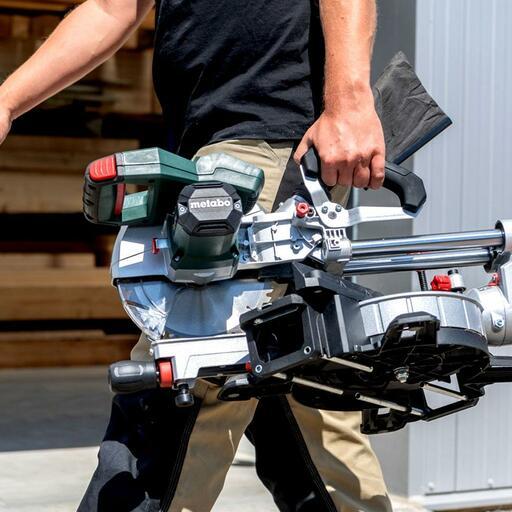 Metabo AU61425400 18V 5.5Ah 254mm Cordless Brushless Slide Compound ...