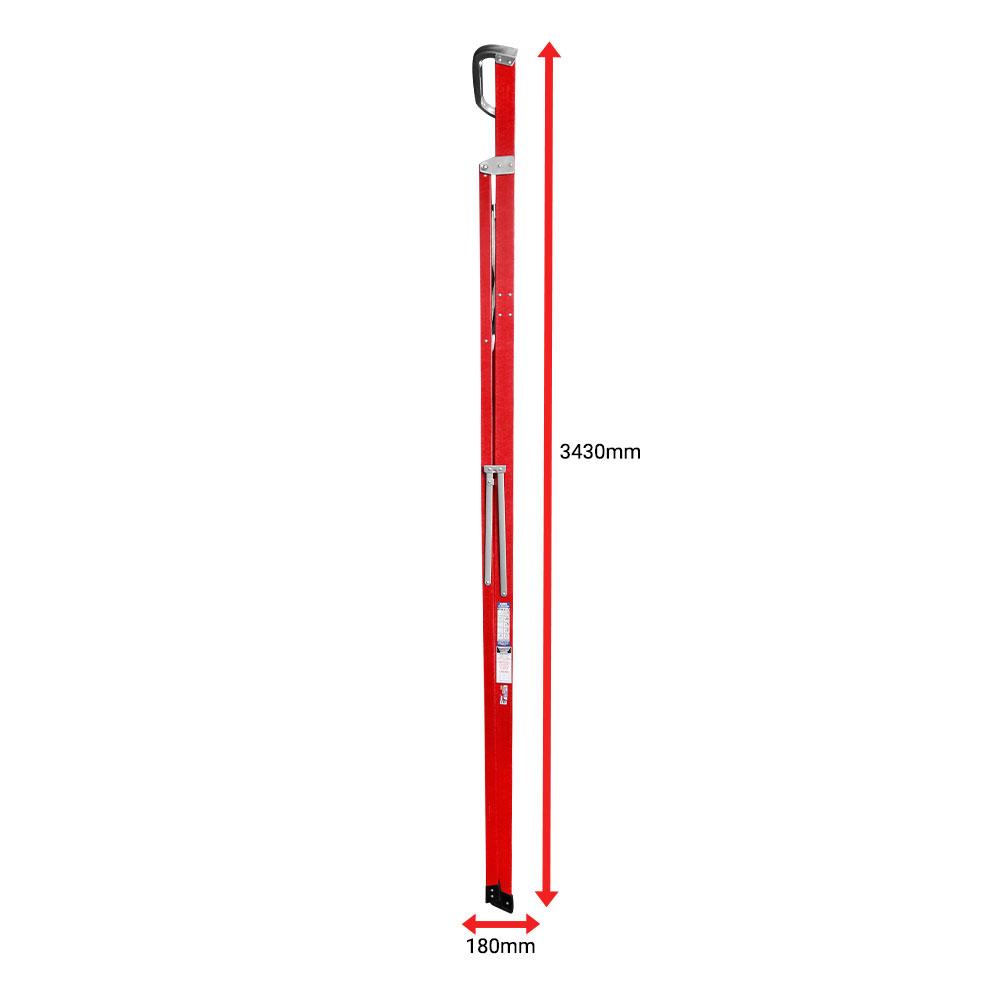 Climbrite CSTEP8ECO 2.4m 8-Step Fibreglass Platform Ladder