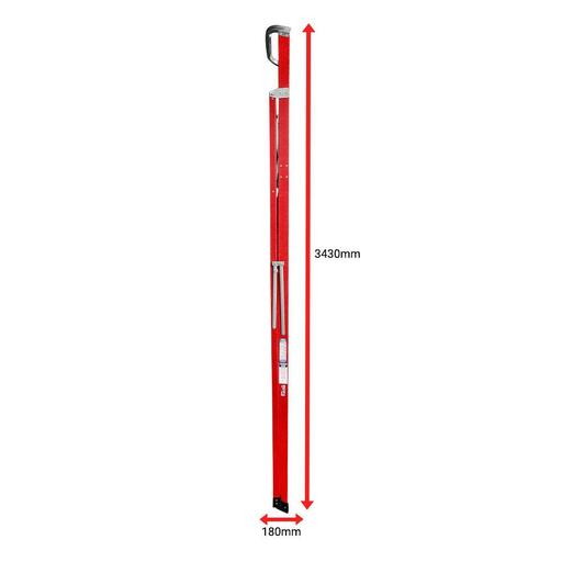 Climbrite CSTEP8ECO 2.4m 8-Step Fibreglass Platform Ladder