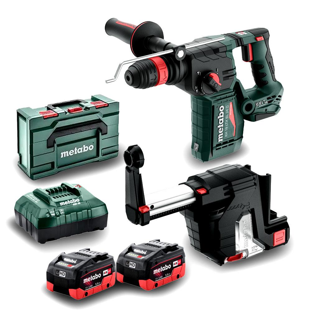 Metabo AU60171400 18V Li-ion Cordless Brushless SDS-Plus Hammer Drill ...