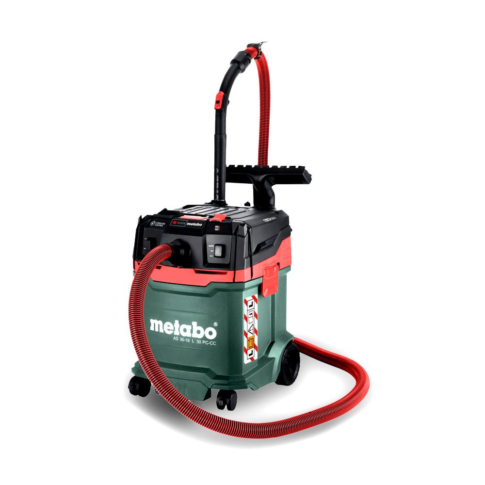 Metabo AS 36-18 L 30 PC-CC (602073850) 36V (18V x 2) Li-ion Cordless Brushless 30L Wet & Dry L ...