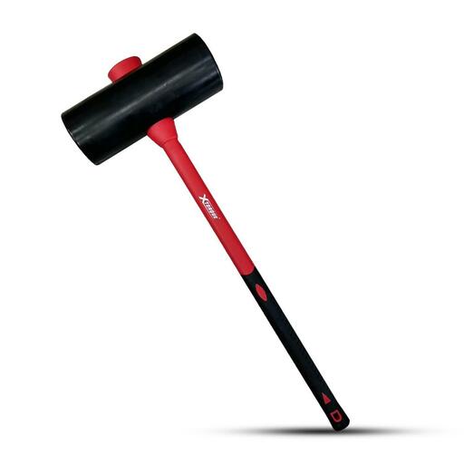 Xtorque XTOLRH210 210oz Large Rubber Mallet Hammer with 900mm ...