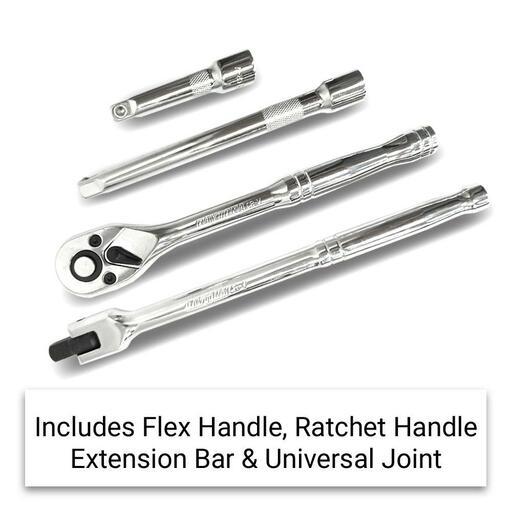 Daytona DSS33 33pce 3/8" Drive Metric & Imperial Socket Set