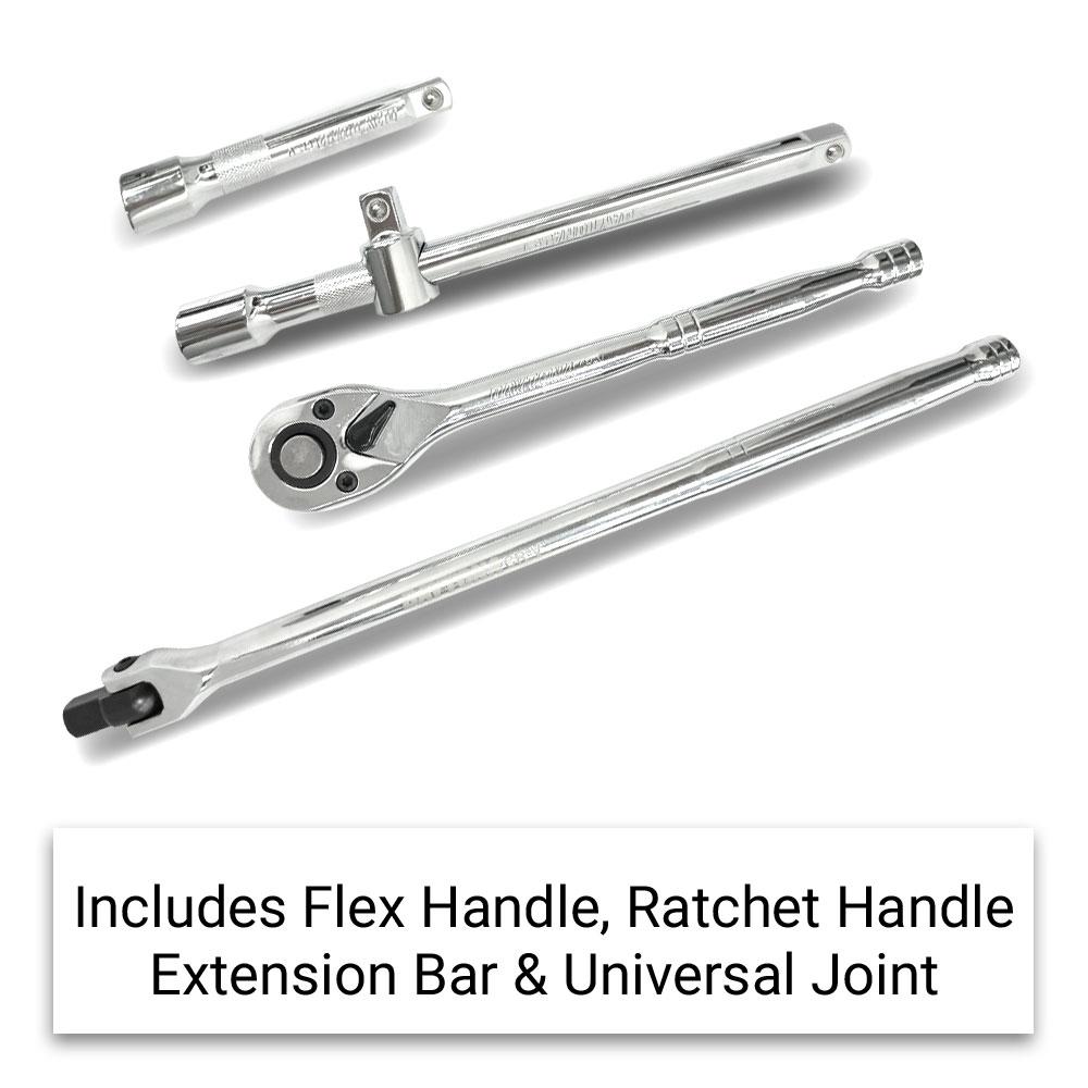 Daytona DSS42 42pce 1/2" Drive Metric & Imperial Socket Set