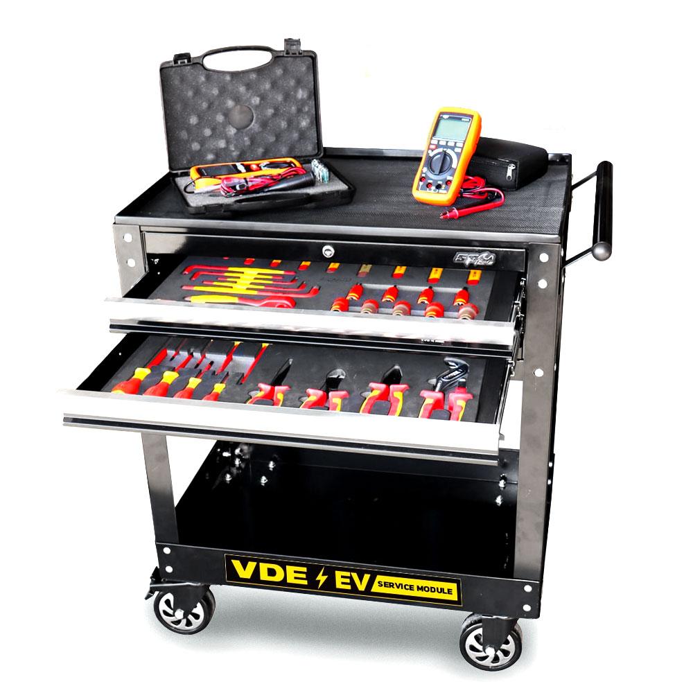 SP Tools SP55955 46pce VDE Electric Vehicle Service Combination Tool ...