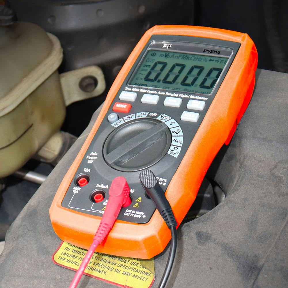 SP Tools SP62016 0.8V-100V Deluxe Automotive Digital Multimeter
